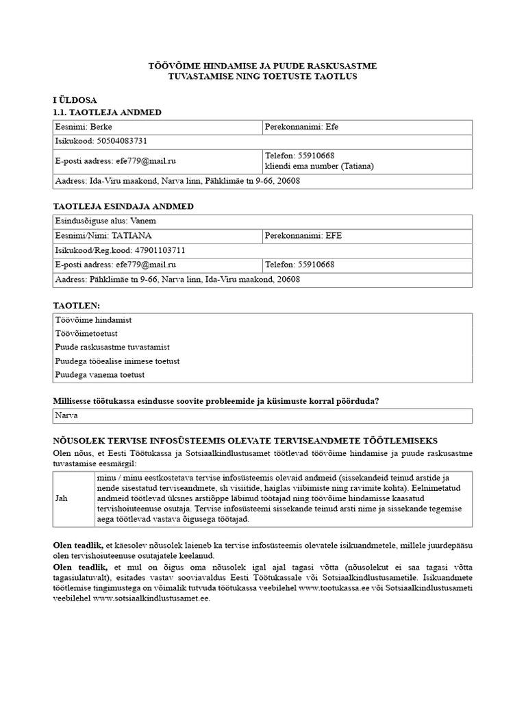 TVH TVT Yhistaotlus 1460475 | PDF