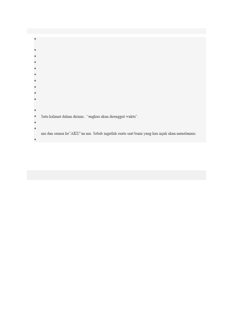 Kata Kata Bijak Tentang Kematian | PDF