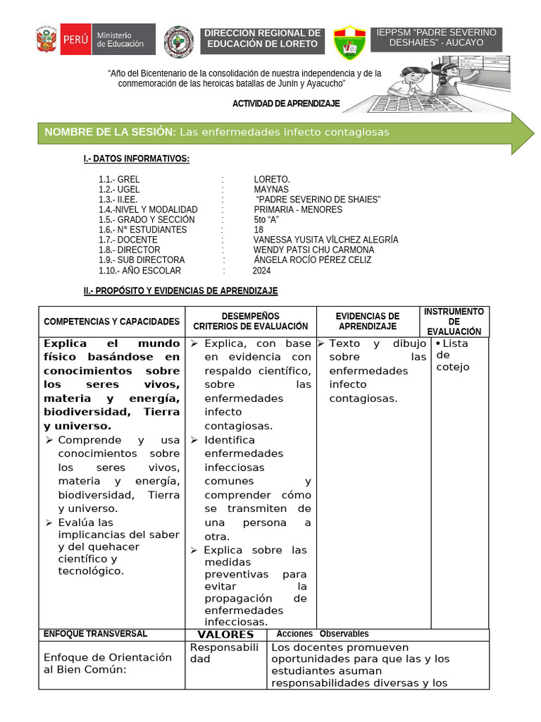 Las Enfermedades Infecto Contagiosas | PDF