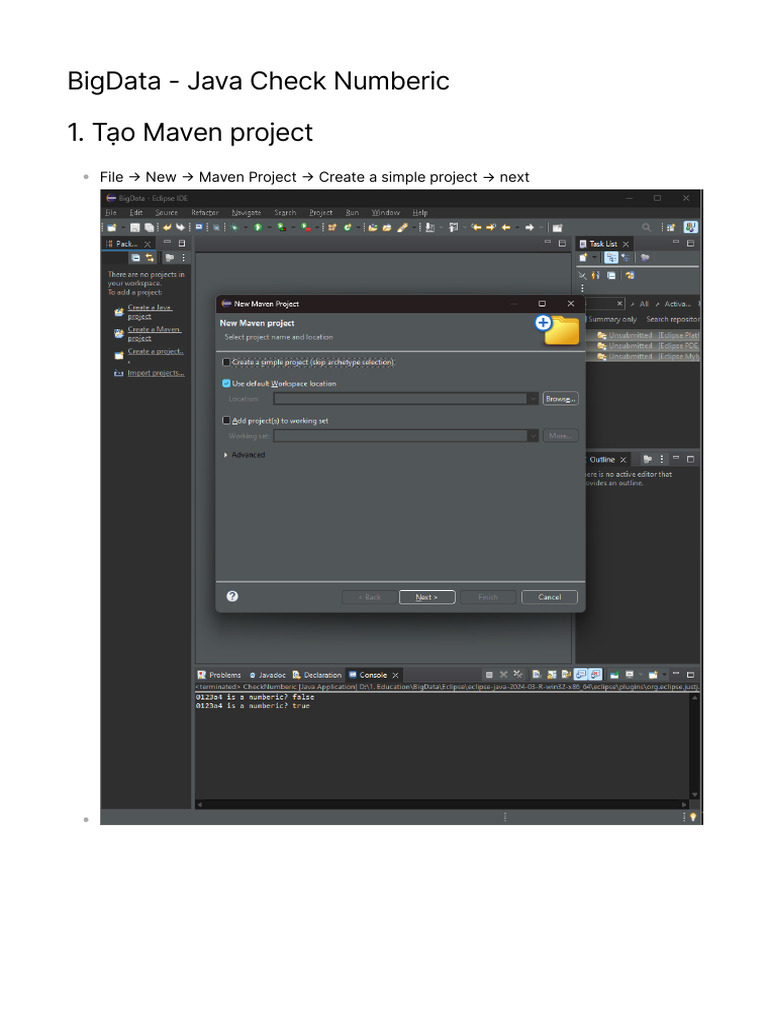 BigData - Java Check Numberic | PDF