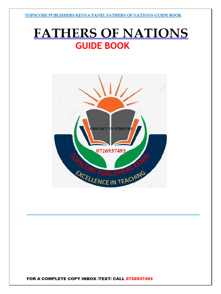 The Fathers of Nations Guide1 | PDF