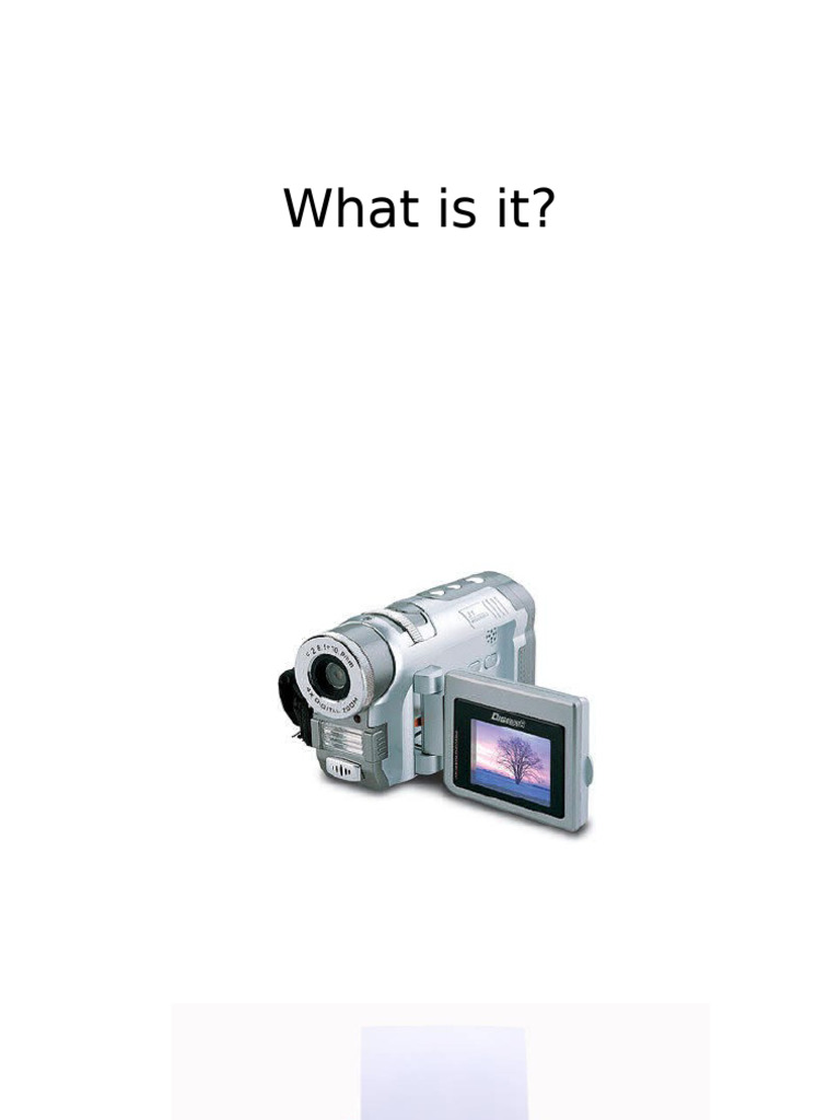 What Is It - Voc Unit 2 | PDF