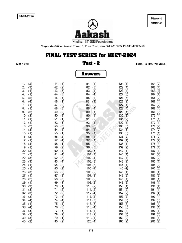 Fts 02 C 04 04 2024 Sol Pdf