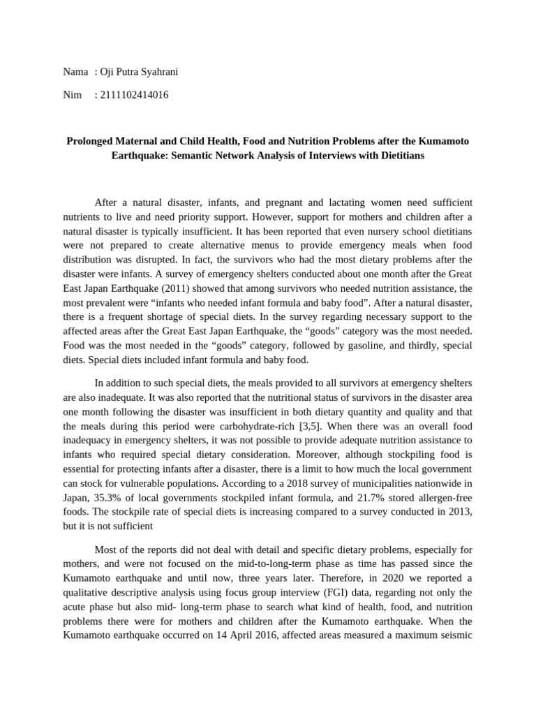 Oji Putra Syahrani (2111102414016) | PDF