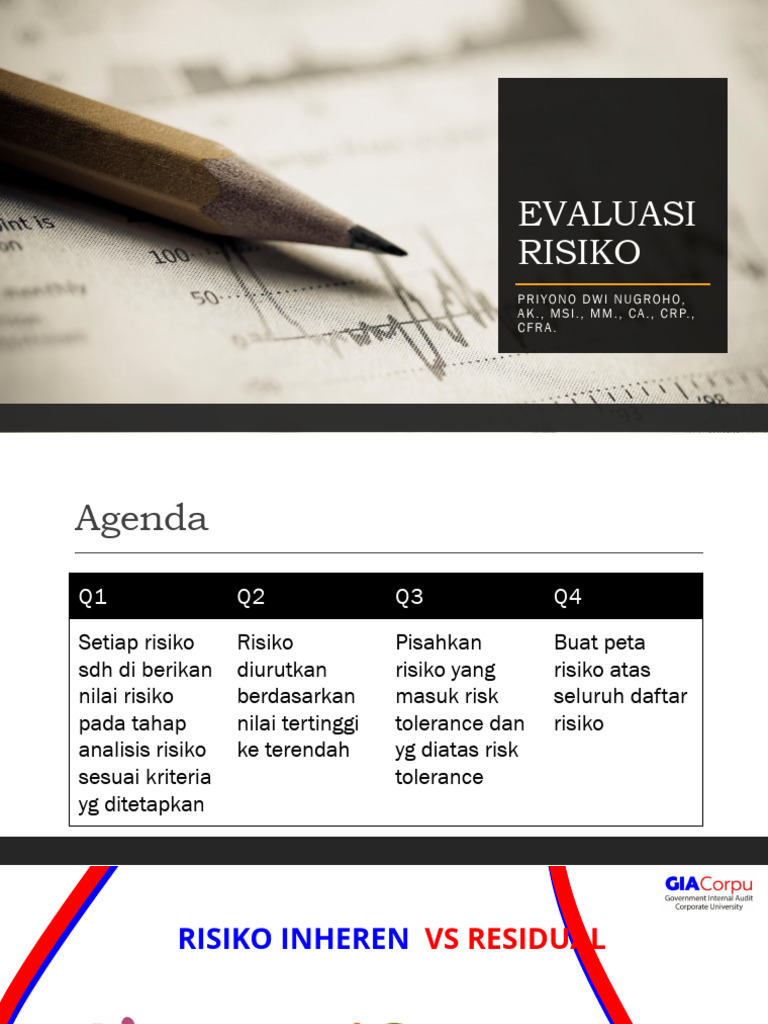Evaluasi Risiko - P3i | PDF