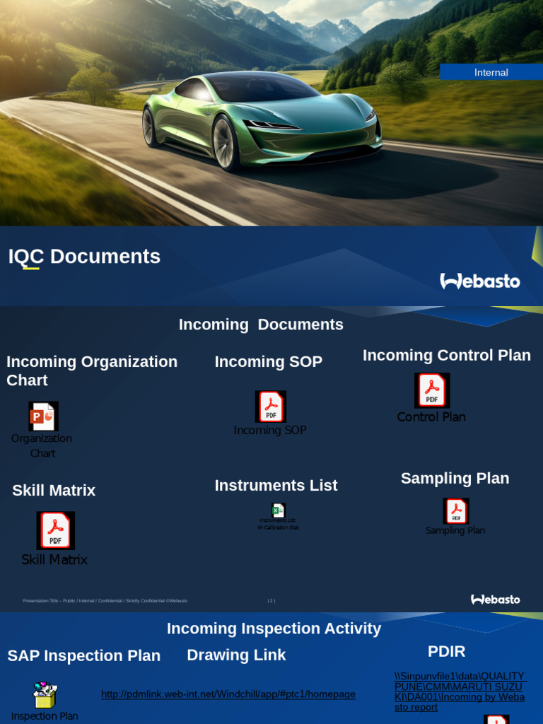 IQC Documents: Internal | PDF