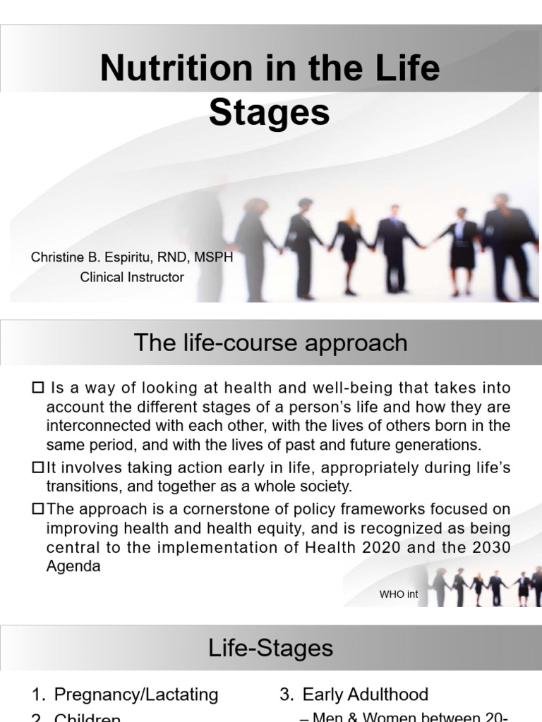 Life Stages | PDF | Puberty | Wellness