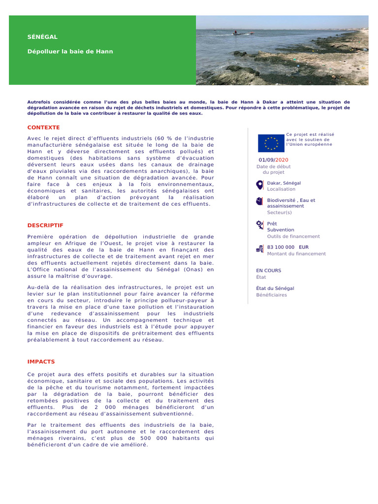 Dépolluer La Baie de Hann-3474 | PDF