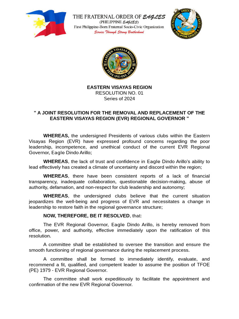 Joint Resolutions | PDF