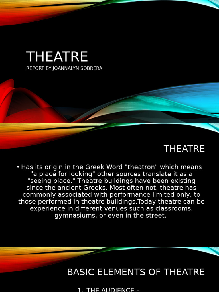 Theatre | PDF
