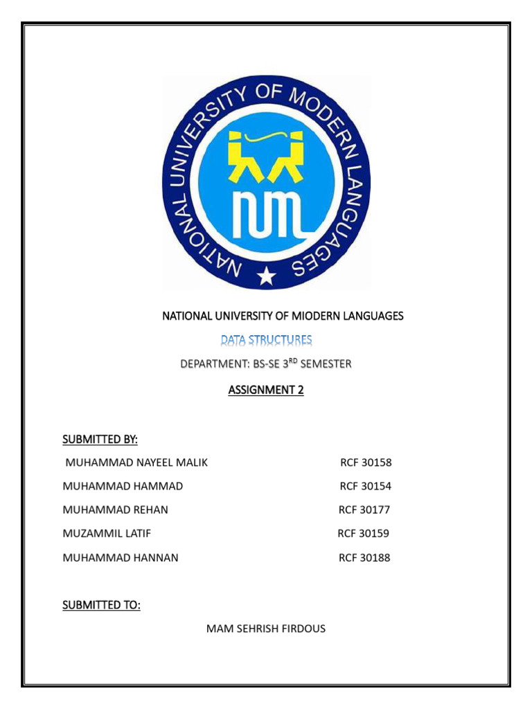 Dsa Assi 2 | PDF | Computers
