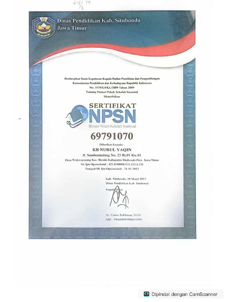 NPSN | PDF