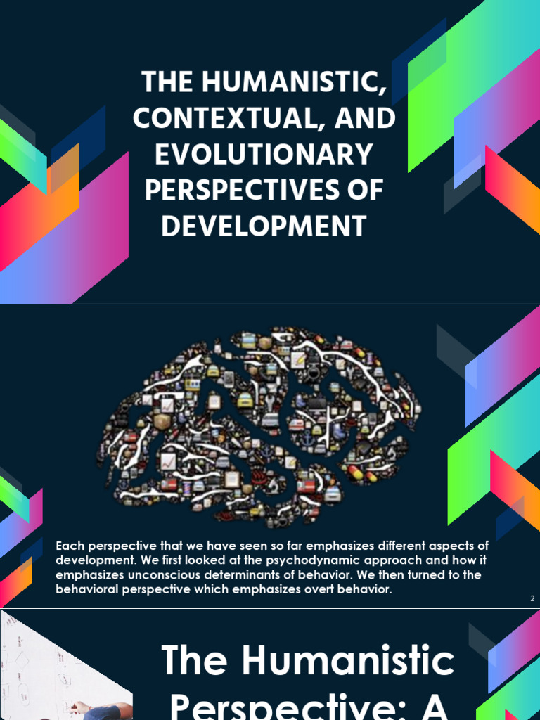 The Humanistic, Contextual, and Evolutionary Perspectives of ...