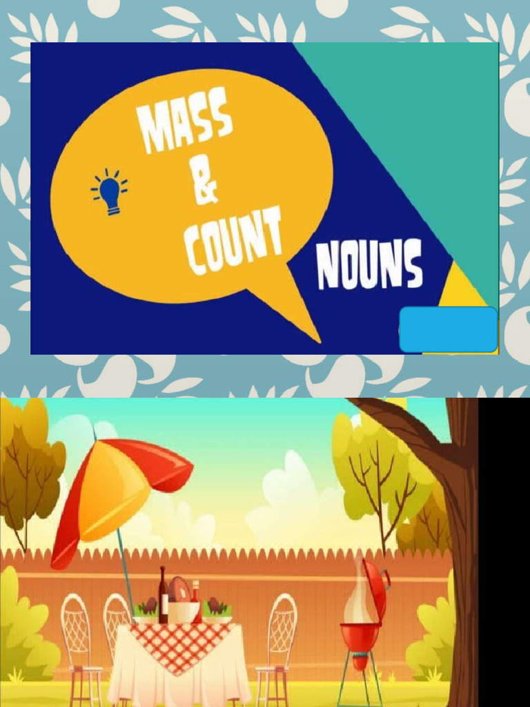 Count Nouns and Mass Nouns | PDF