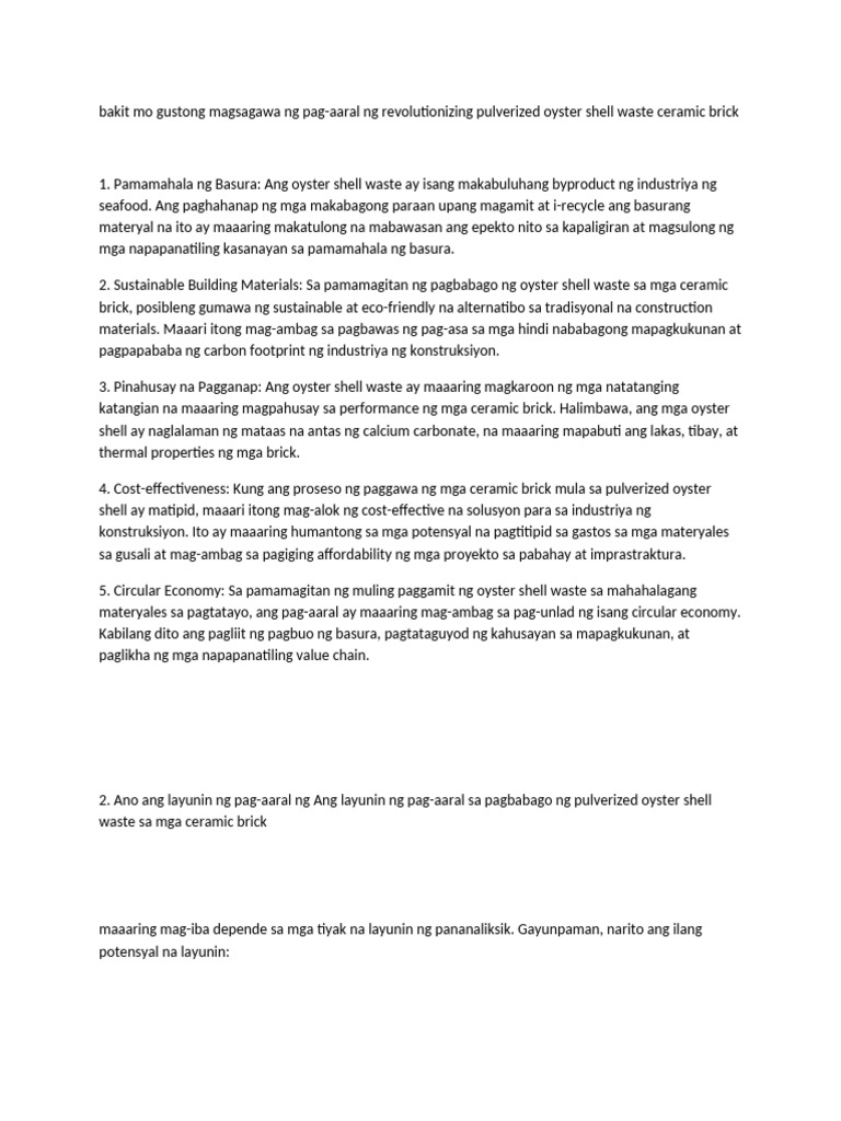 Tagalog research-WPS Office | PDF | Materials