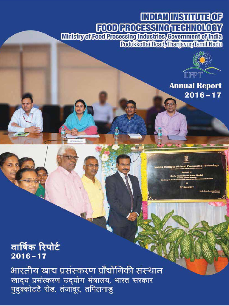 NIFTEM Thanjavur Technologies | PDF