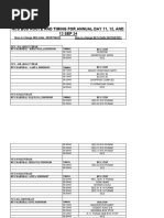 IUJ Bus Schedule | PDF | Bus | Bus Transport
