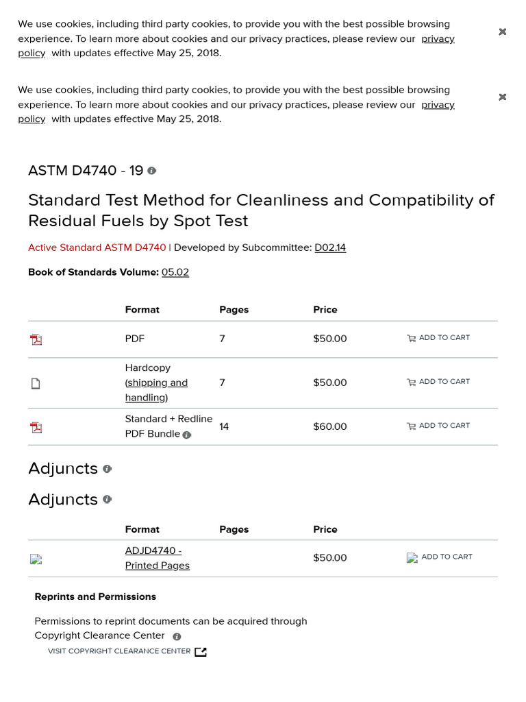 Cleanliness Test | PDF