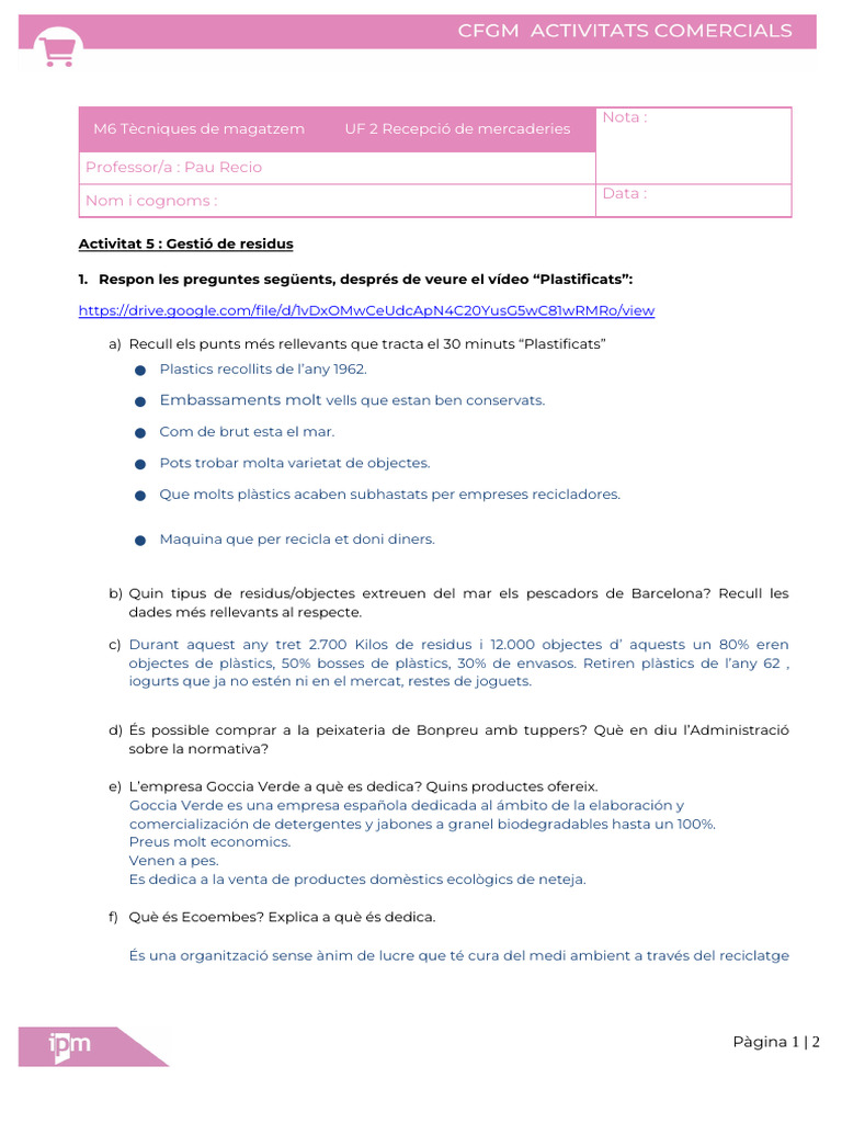 ACT05 Izan Gonzalez | PDF