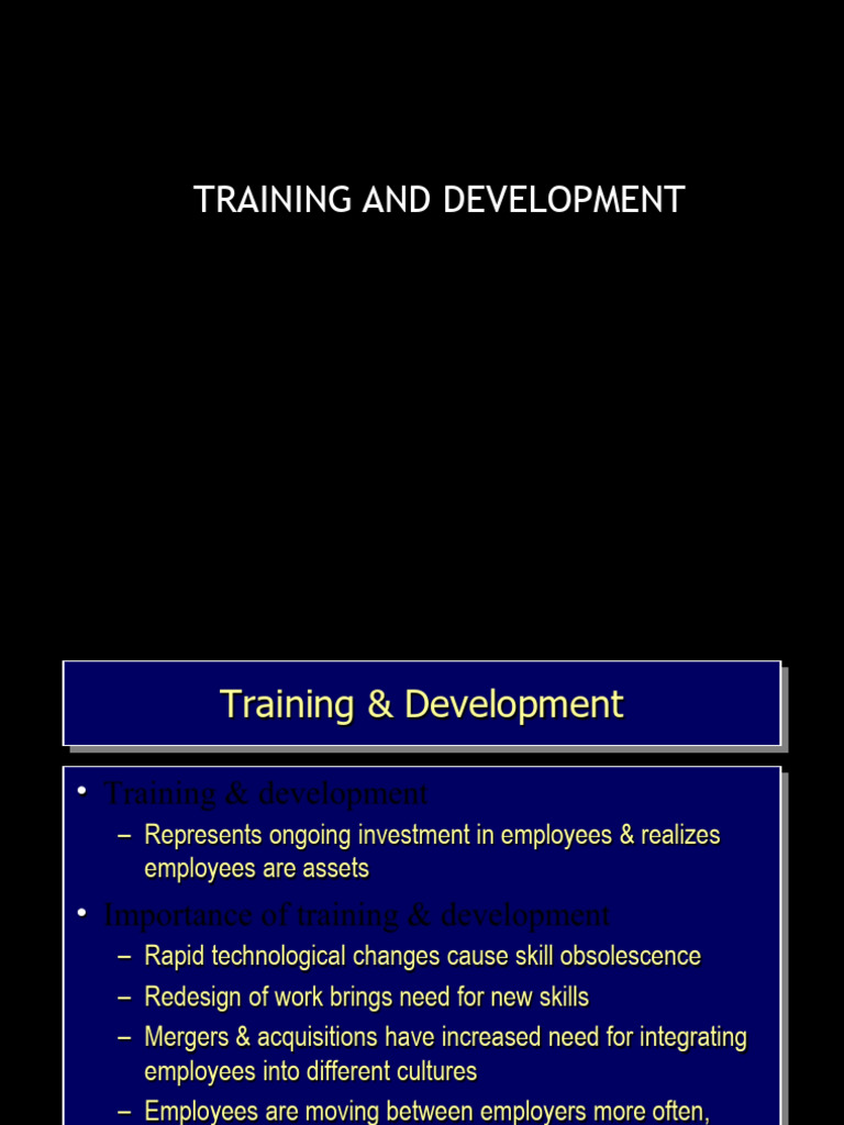 Chapter-9-Training-and-Development | PDF