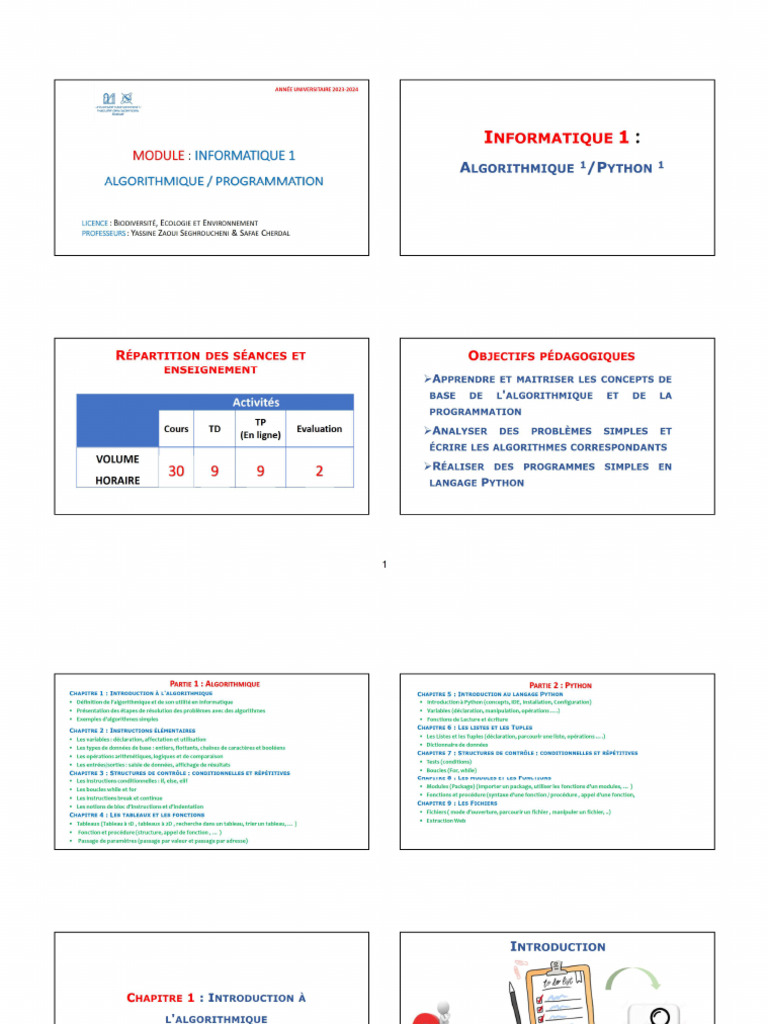 informatique 1 | PDF