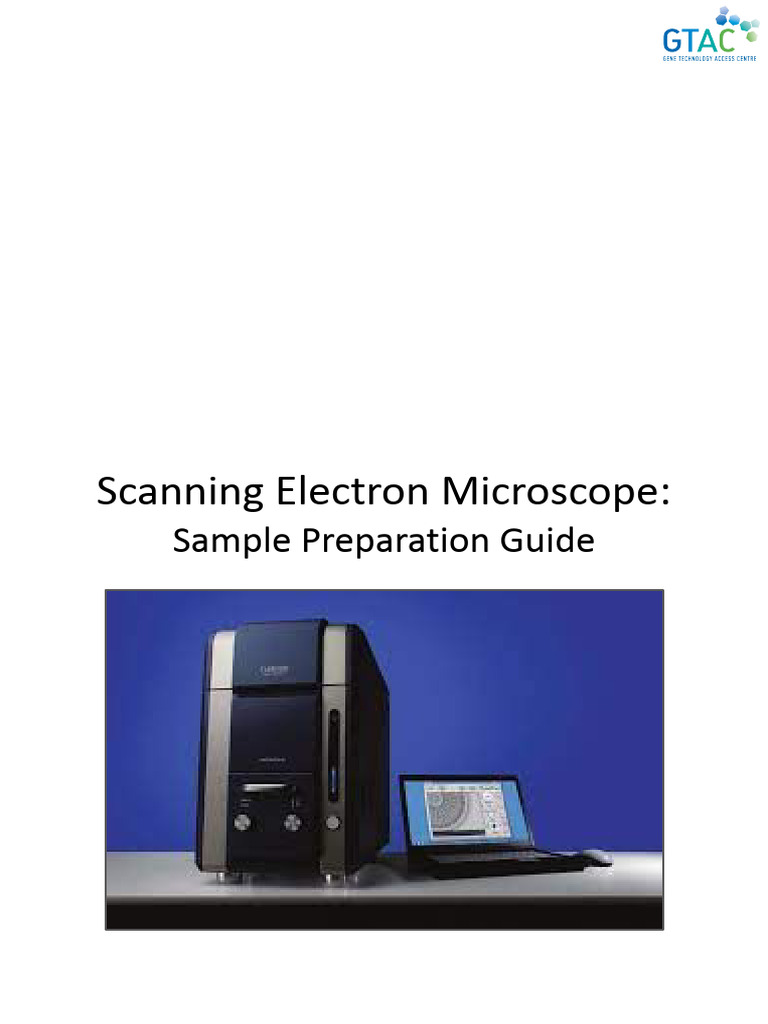 SEM Sample Preparation Guide 2024 | PDF