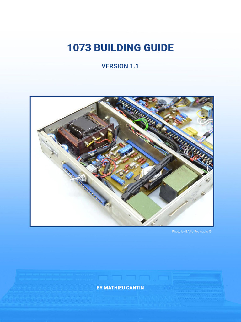 1073 Building Guide v1.1 | PDF