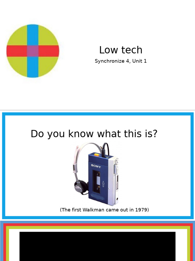 Low Tech | PDF