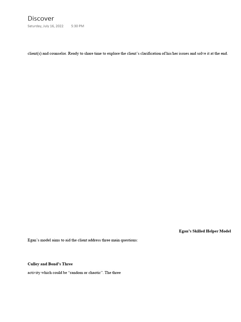 Counselor Competencies and Roles | PDF | Counseling Psychology | Career ...
