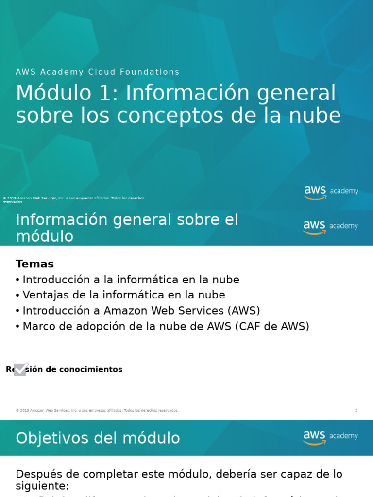 Academycloudfoundations Module 01 Pdf