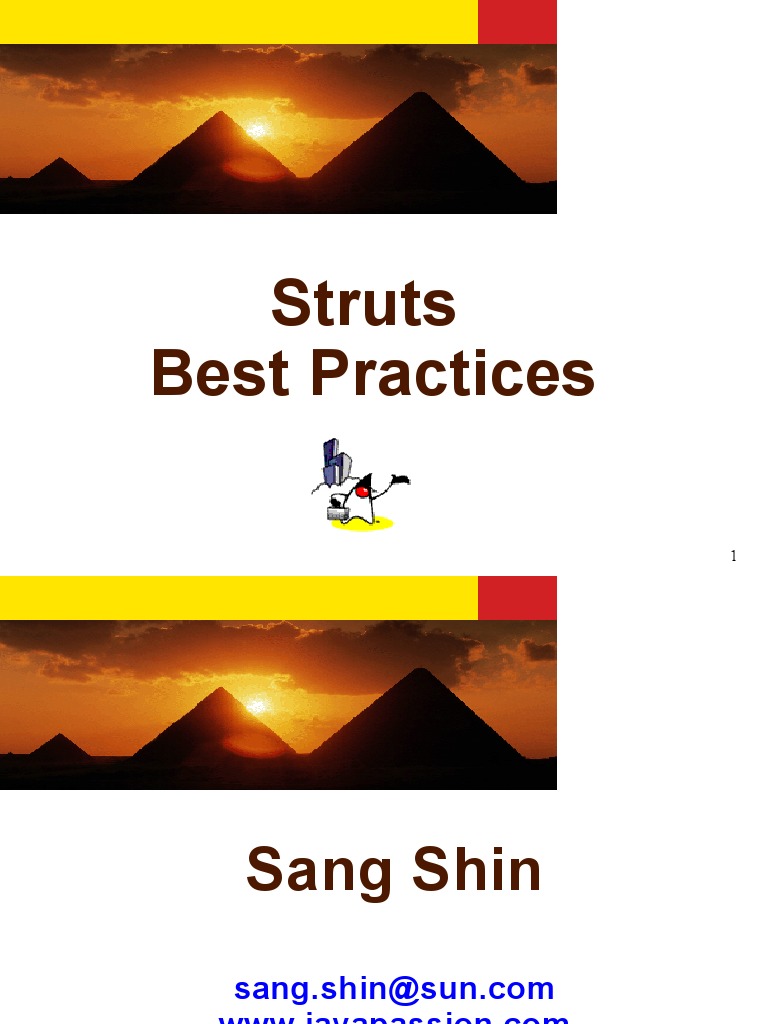 Struts Best Practices | PDF