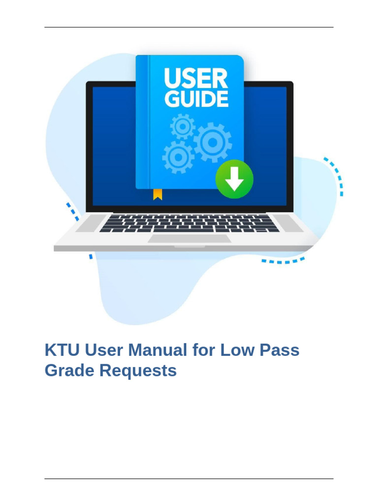 KTU Low Pass Grade Request Guide | PDF | Software | Finance & Money ...
