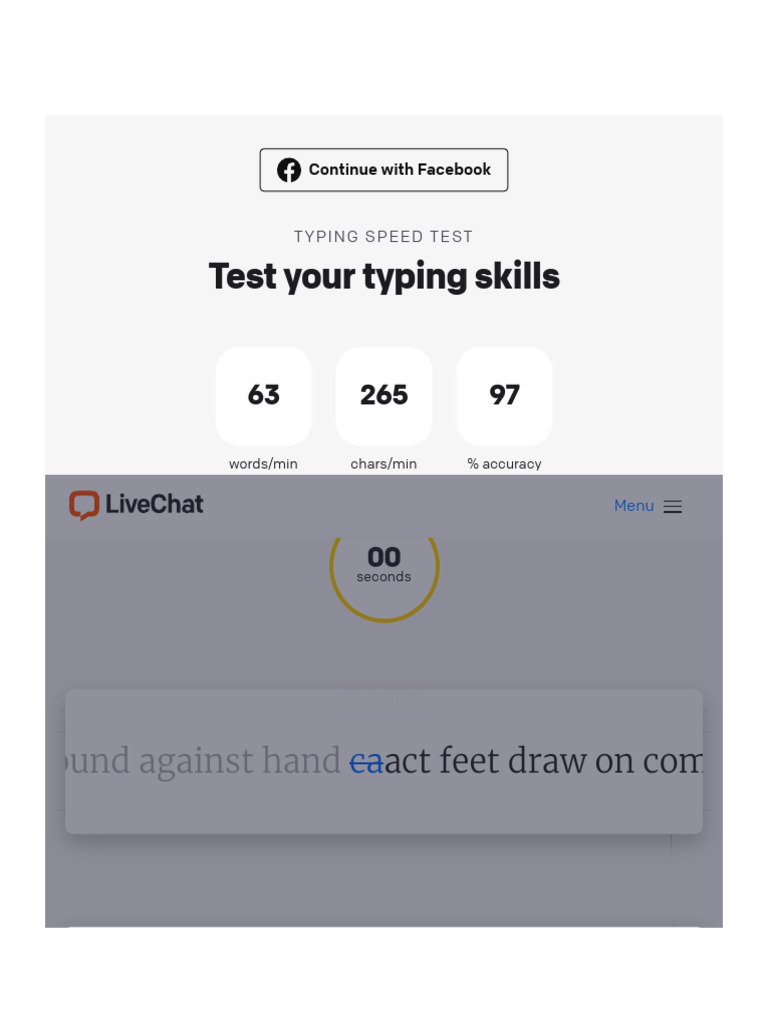Test Your Typing Skills: Found Against Hand | PDF