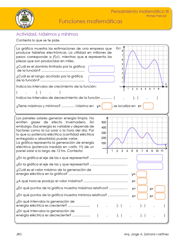 P Mate III - 07) Máximos y Minimos | PDF