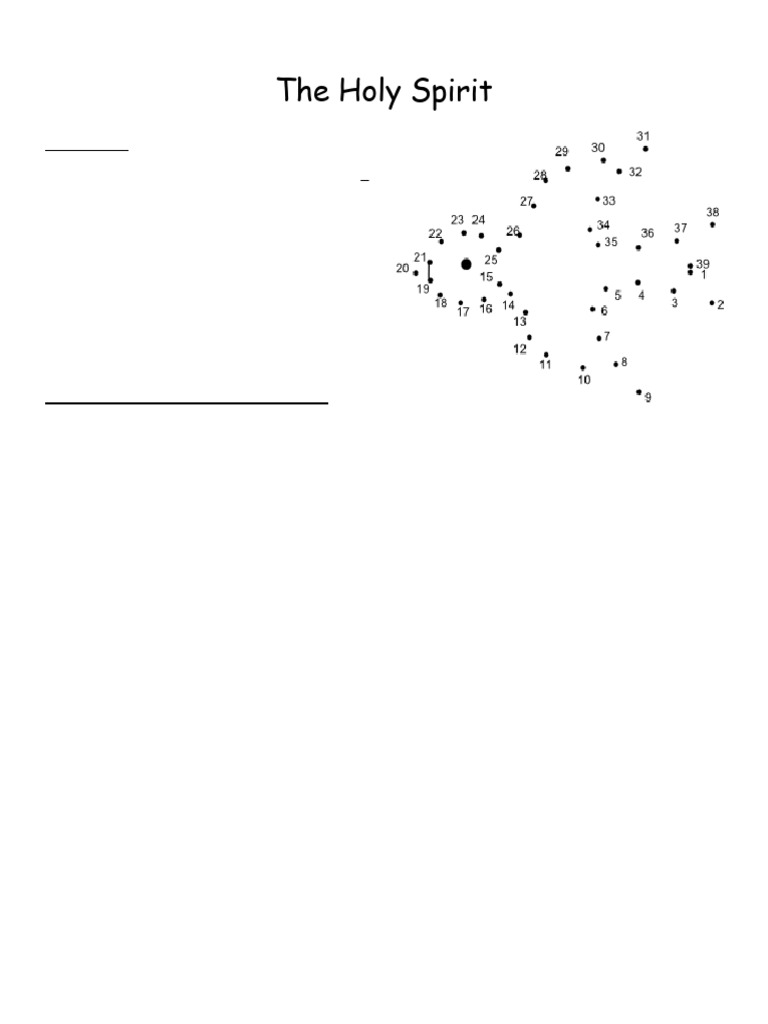 Worksheets On The Holy Spirit and The Church | PDF