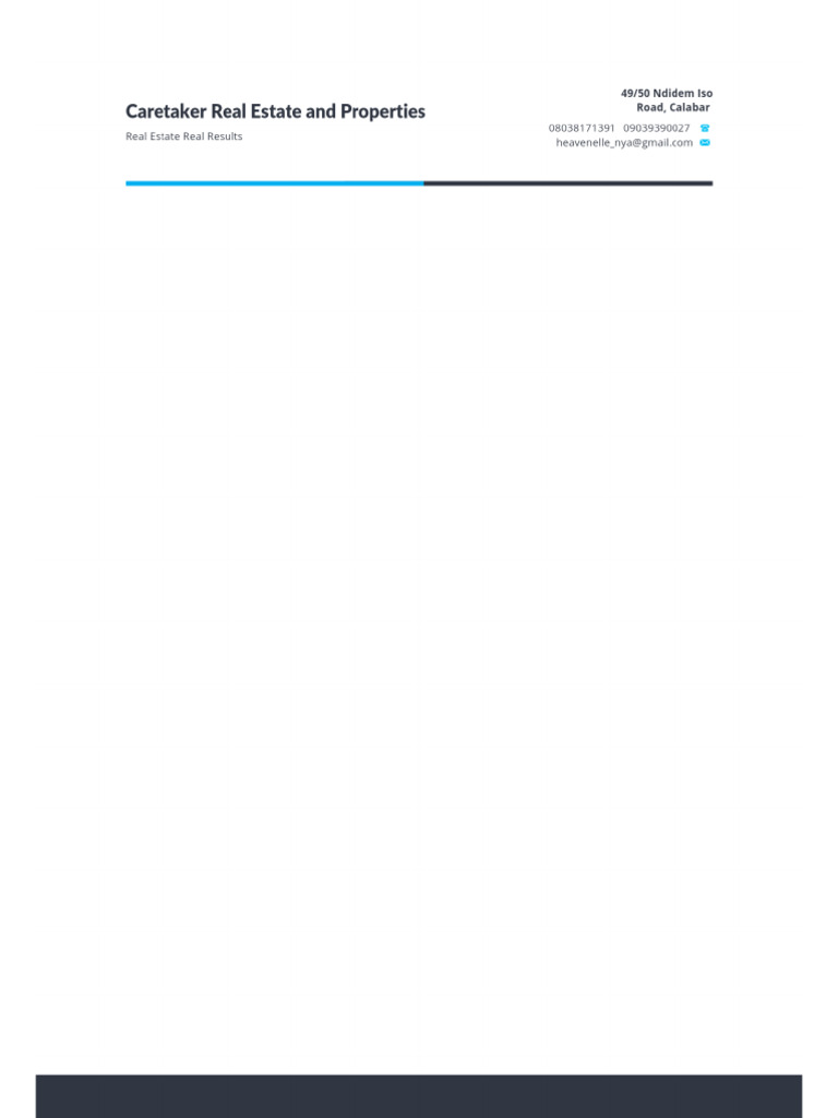 Unc Isaac Letterhead | PDF