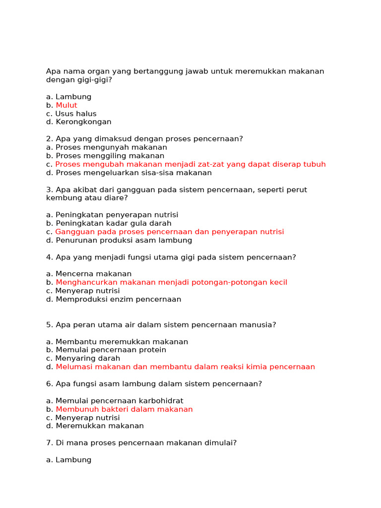 Soal Les 3 Okt | PDF