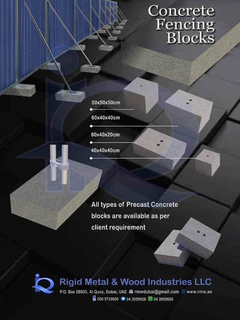 4. RMW Industries - Concrete block flyer | PDF