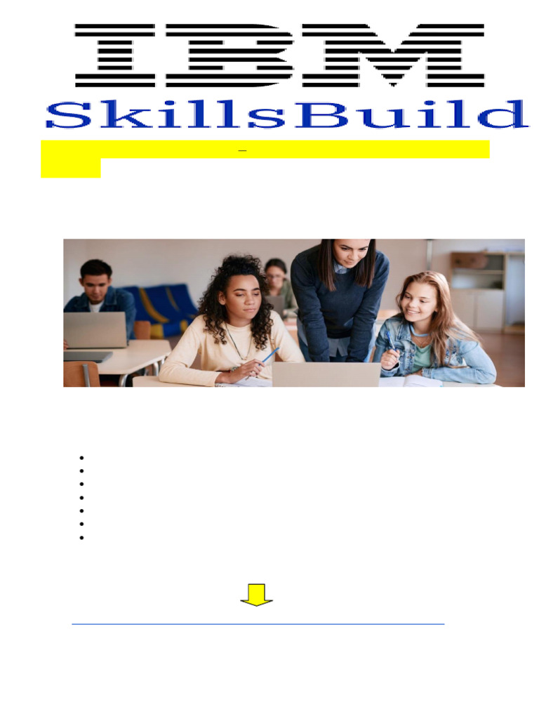 IBM Skillsbuild Free Paced Courses | PDF