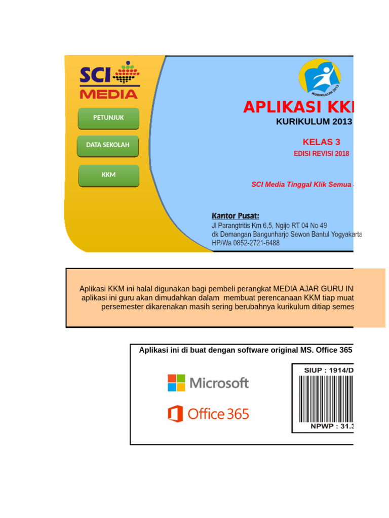 Aplikasi KKM Pai Kelas 3 | PDF