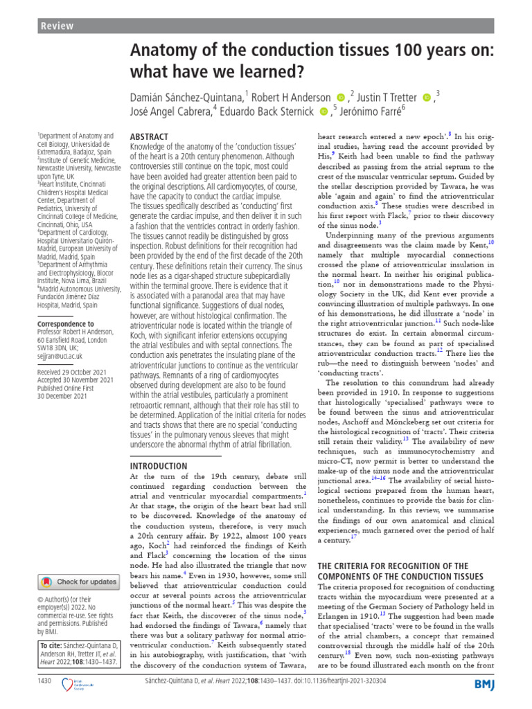 Conduction Tissue After 100 Years | PDF