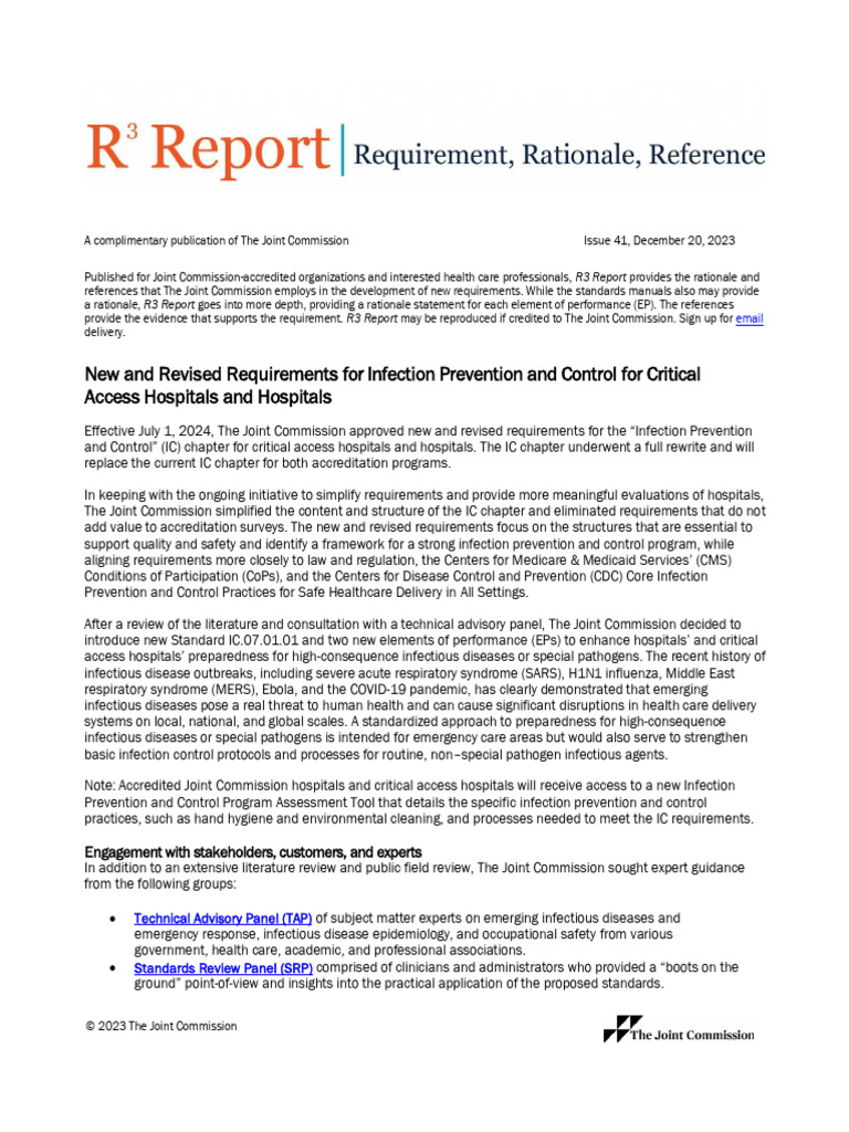 R3 Report IC Rewrite HAP CAH | PDF