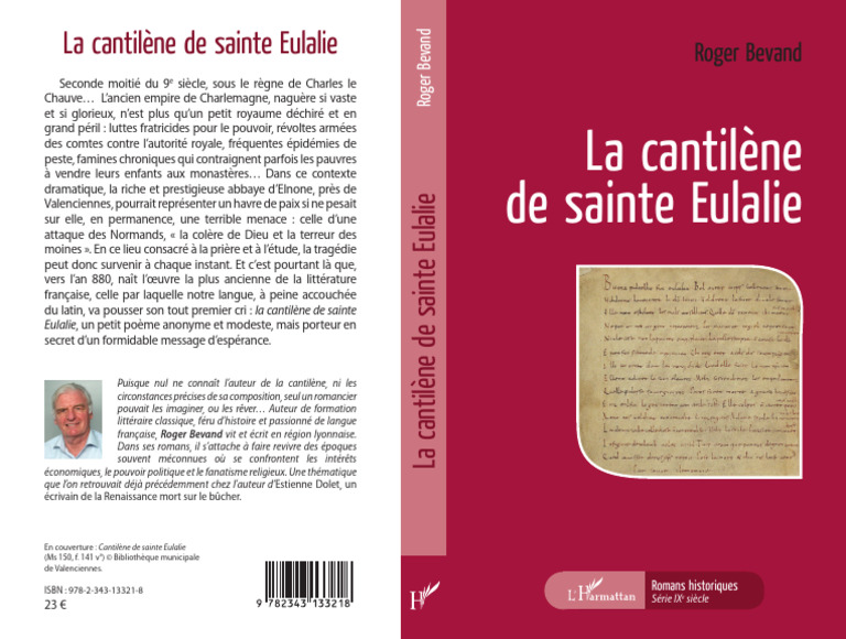 La Cantilène de Sainte Eulalie | PDF