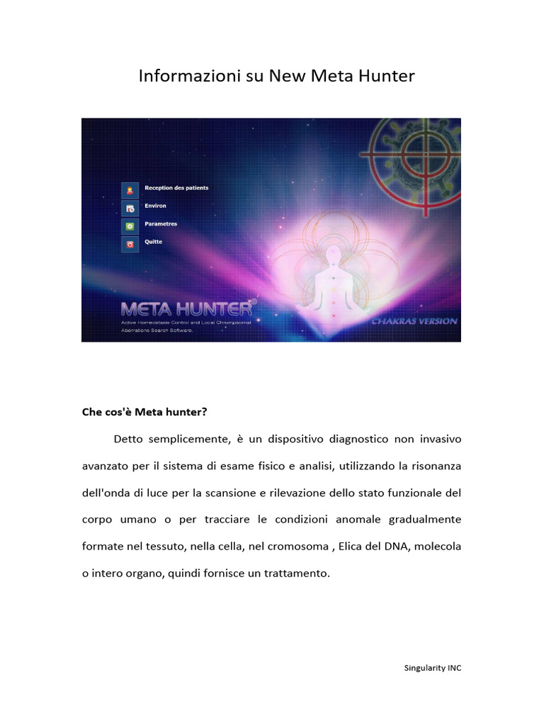 IT About Meta Hunter Features | PDF | Science & Mathematics