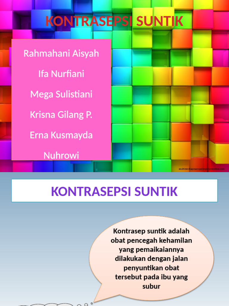 Kontrasepsi Suntik | PDF