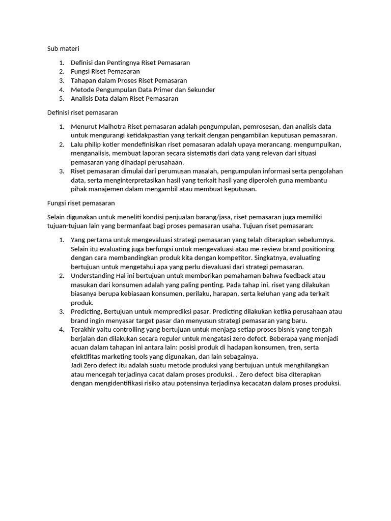 Sub Materi Internet | PDF