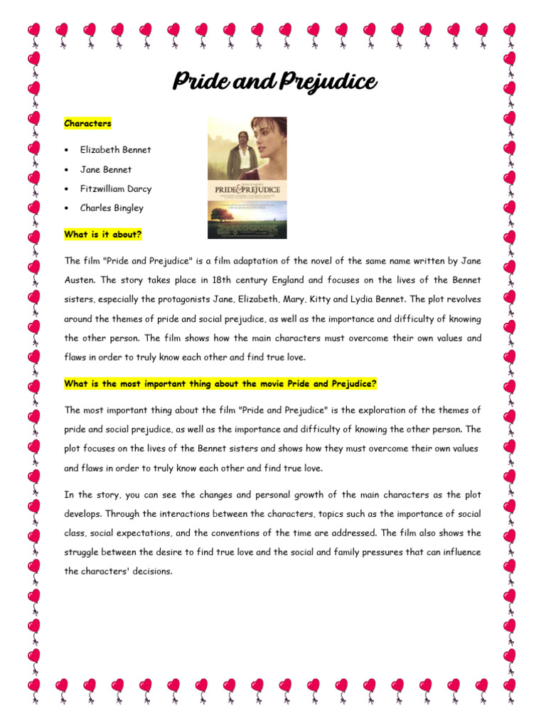 Pride and Prejudice | PDF