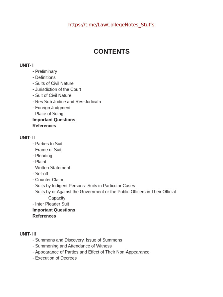 Cpc Typed Notes by Kamkus | PDF