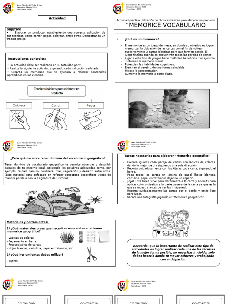 Tecnología Memorice | PDF