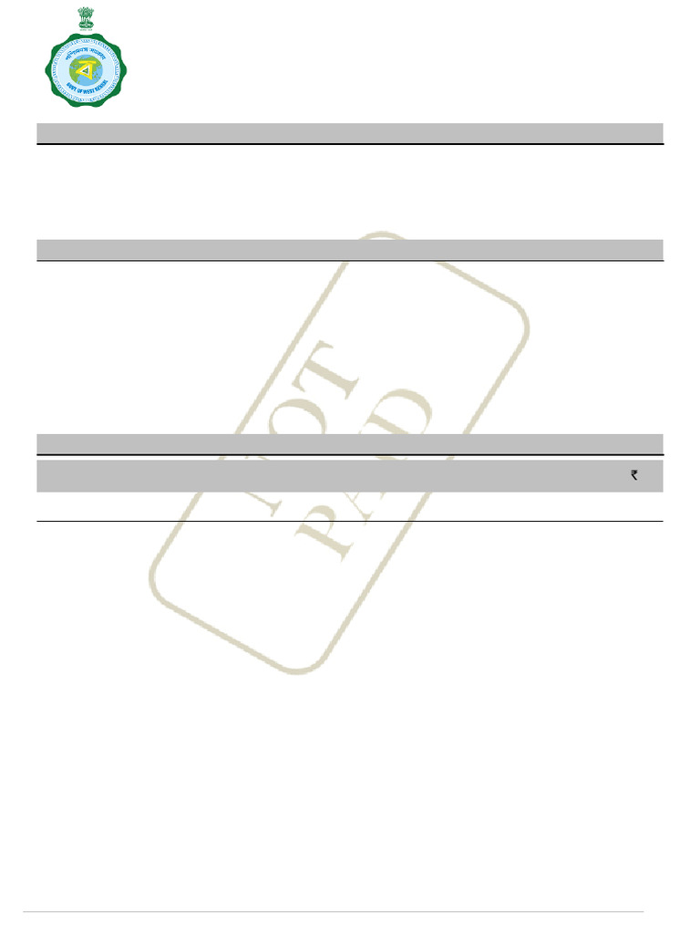 ROR (Khatian 3762) | PDF